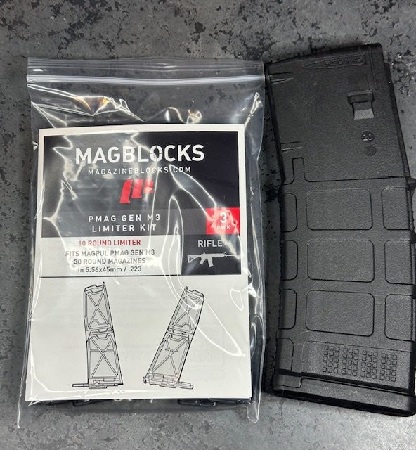 Gen 3 PMag 10/30 Capacity Limiter from MagazineBlocks.com. Easy 10 ...