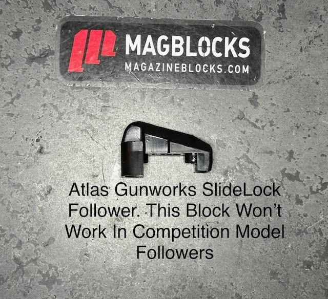Atlas Gunworks 126mm Slidelock Magblock 10 round Limiter for 18 Round ...