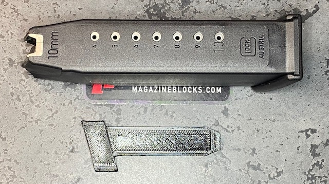 Glock 20, 40 (10mm) 5/10 Magazine Capacity Limiter Hunting