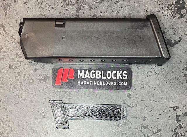 Glock 20, 40 (10mm) 8/15 Magazine Capacity Limiter Hunting