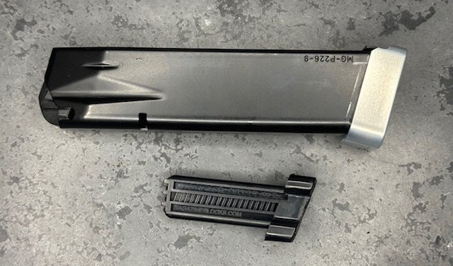 Sig Sauer X-Five P226 MecGar Magblock 10 round Limiter for 20 Round ...