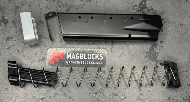 Sig Sauer X-Five P226 MecGar Magblock 10 round Limiter for 20 Round ...
