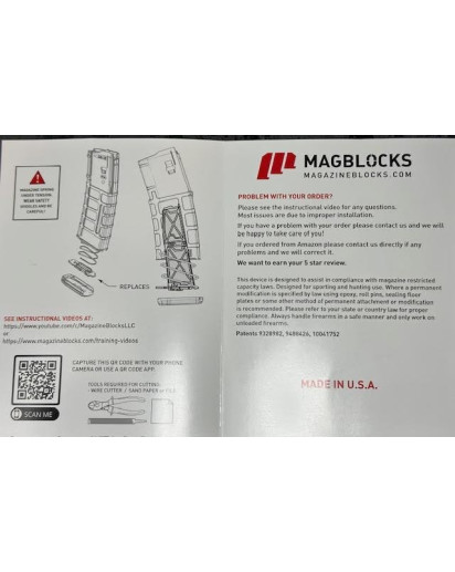Gen 2 PMag 10/30 Capacity Limiter from MagazineBlocks.com. Easy 10 ...