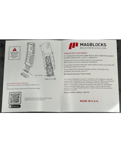 Gen 3 PMag 10/30 Capacity Limiter from MagazineBlocks.com. Easy 10 ...