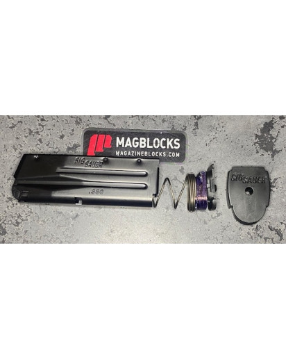 Sig Sauer P320 Magblock 10 round Limiter for 12 Round Magazines in .380 ...